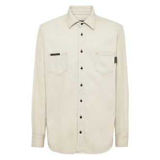 Philipp Plein Herren, Shirts, Beige, LGröße