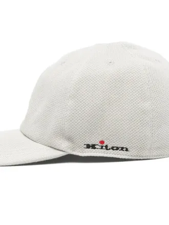 Kiton Mens Logo-Embroidered Baseball Cap Ss26 M