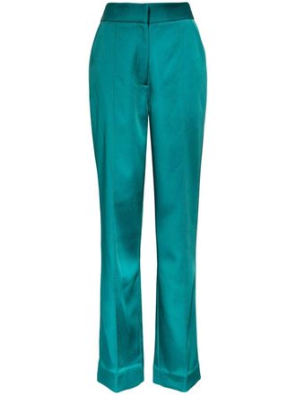 Saiid Kobeisy pantalon &agrave; coupe droite - Vert