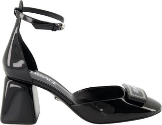 Versace Femme, Chaussures, Noir, Taille: 36 EU Escarpins en cuir verni