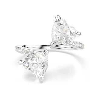 Swarovski Bague Ouverte Mesmera - Femme - Accessoires - Gris - Taille: 55 MM