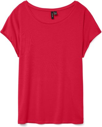 Vero Moda Vmava Plain Ss Top JRS Noos