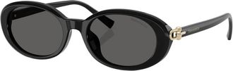 Tiffany & Co. unisex, Accessoires, Noir, Taille: 54 MM Tf4242D Lunettes de soleil ovales