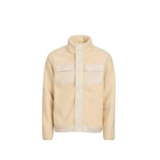 Schott NYC Blouson col montant en sherpa