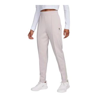 Nike Femme, Sport, Violet, Taille: 42 FR Pantalon de surv&ecirc;tement Court Dri-Fit Knit