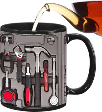 Generic Mechaniker-Werkzeug-Kaffeetasse - 350 ml Keramik-Werkzeug-Kaffeetasse, Mechaniker-Werkzeugkasten-Kaffeetasse | Tasse, neuartige Kaffeetassen aus Keram
