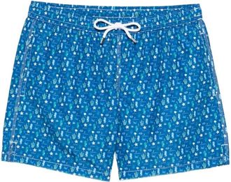 Fedeli Homme, Maillots de bain, Bleu, Taille: L Madeira Swim Trunk