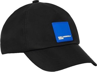 Karl Lagerfeld Karl Lagerfeld Jeans, Herren, Nylonkappe Mit BoxLogo, Schwarz, One Size