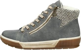 Rieker Femme, Chaussures, Bleu, Taille: 40 EU Chaussures &agrave; lacets Hoog