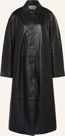 AllSaints Allsaints Ledermantel Orville schwarz