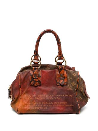 Louis Vuitton 2008 Mancrazy Jokes Tote Bag - Rot