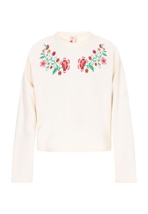 Izia Sweatshirt Frauen Creme