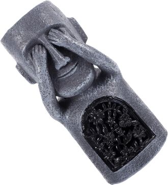 Valiclud Osterinsel Statue Harzfigur Retro Tischdekoration Wohnzimmerkunst Hergestellt Aus Kunstharz Mit Feiner Oberflächenstruktur