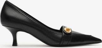 Burberry Escarpins bas Cotswolds en cuir, Size: 38