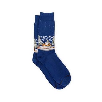 Doré Doré Chaussettes imprimées en coton