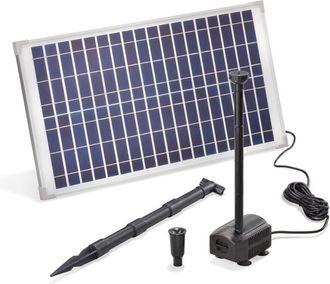 Esotec Esotec - Solar Teichpumpe mit Filter f&uuml;r au&szlig;en set Sprinklerpumpe 875l/h 101913