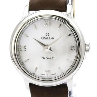 Omega Pre-owned De Ville Armbanduhr - - Pre-owned - Damen - Wei&szlig; - ONE SIZE