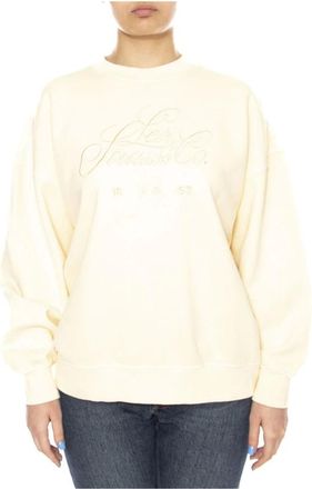 Levi's Femme, Sweatshirts et sweats &agrave; capuche, Jaune, Taille: 40 FR SweaT-shirts