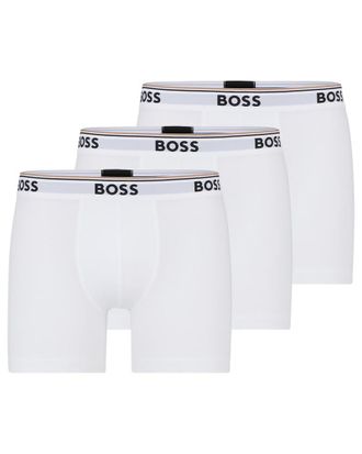 HUGO BOSS 3er Pack Boxer-Trunks mit Label-Bund in