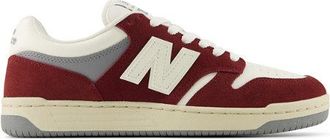 New Balance Unisex 480P in Rot/Wei&szlig;, Mesh, Gr&ouml;&szlig;e 37.5