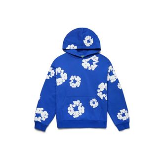 Denim Tears Herren, Sweatshirts & Hoodies, Blau, XLGr&ouml;&szlig;e