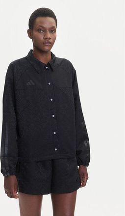 adidas Hemdjacke Tiro x Common Goal Coaches JL7647 Schwarz Loose Fit