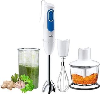 Braun MQ3035 Sauce Mixeur plongeant avec Variateur Gris/Blanc 700 W