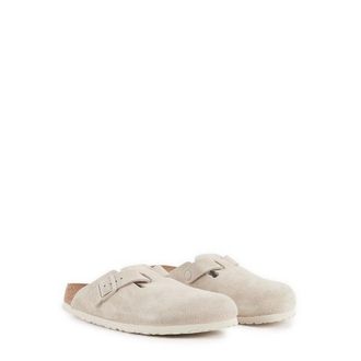 Birkenstock Sabots Boston en cuir su&eacute;d&eacute;