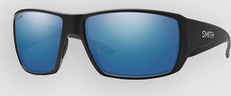 Smith GuideS Choice Matte Black Sonnenbrille chromapop glass pol blu m