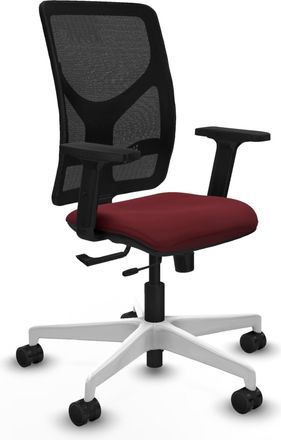 Piqueras y Crespo Sessel f&uuml;r Home Office, mit 2D-Armlehnen, h&ouml;henverstellbare Lendenwirbelst&uuml;tze, ausgestattet mit Syncro/Traslack und Schneideschaum, mit Rollen von 65