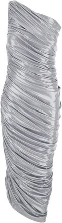 Norma Kamali Femme, Robes, Gris, Taille: 36 FR Diana Gown