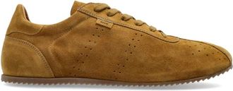 Ami Homme, Chaussures, Brun, Taille: 43 EU Baskets en cuir