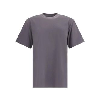 Yohji Yamamoto Homme, Tops, Gris, Taille: S Maxi Print Urban T-Shirt
