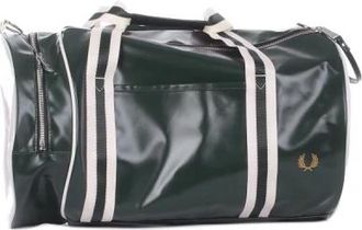 Fred Perry Homme, Sacs, Vert, Taille: ONE Size Classic Barrel Bag