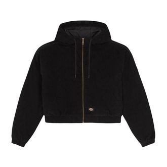 Dickies Corduroy Kapuzenjacke - - Sweatshirts & Hoodies - Herren - Schwarzk - XS