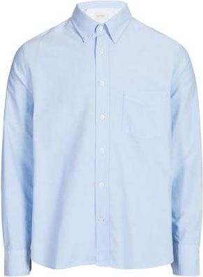 Officine G&eacute;n&eacute;rale Chemise unie &agrave; col am&eacute;ricain en coton