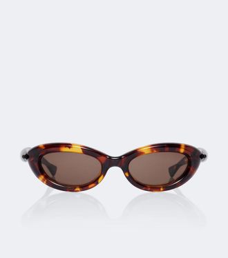 Bottega Veneta Cat-Eye-Sonnenbrille Sardine