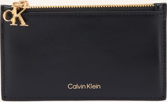 Calvin Klein Kartenetui Mit Münzfach schwarz