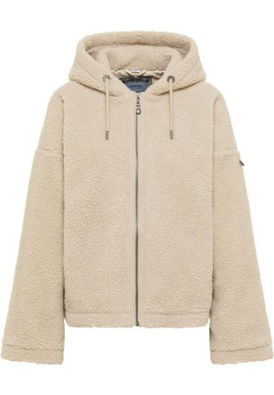 Dreimaster Dreimaster &Uuml;bergangsjacke aus Teddy Damen Beige