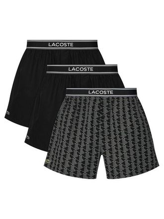 Lacoste Boxershorts-Set 7H4972 Schwarz