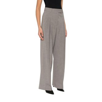 By Malene Birger Cymbaria Wide Hosen - - Trousers - Damen - Grau - 3XS