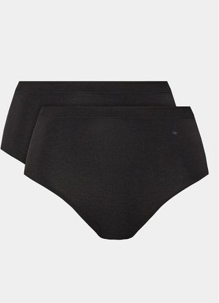 Triumph Klassische Pantys mit hohem Bund-Set Smart Natural 10214889 Schwarz
