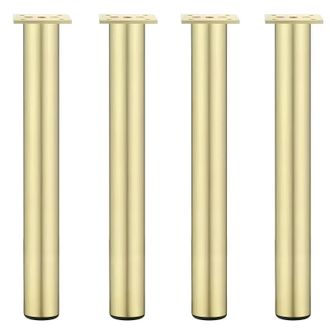 Generic 5-40CM Lange M&ouml;belf&uuml;&szlig;e Aus Aluminiumlegierung/Verstellbare Schrankf&uuml;&szlig;e Aus Metall, Inklusive Schrauben, F&uuml;r Sofas, Betten, K&uuml;che, Tische Und St&uuml;hle(Go