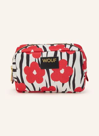 Wouf Wouf Kosmetiktasche Wildflower rot