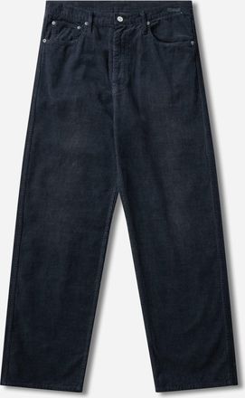 Visvim Men s Fluxus 03 Wide Cords Pants Black
