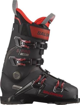 Salomon Herren Ski-Schuhe ALP. BOOTS S/PRO MV 110 GW Bk/Red/Belu