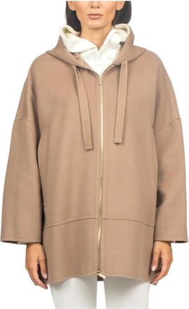 Max Mara Femme, Sweatshirts et sweats &agrave; capuche, Brun, Taille: 38 FR Vestes