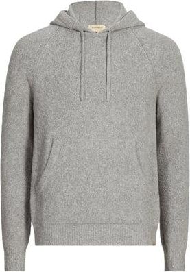 Woolrich Gerade geschnittenes Kapuzen-Sweatshirt aus Baumwollmischung Woolrich in Grau