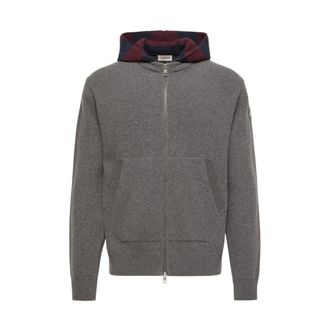 Moncler Herren, Strickwaren, Grau, LGr&ouml;&szlig;e