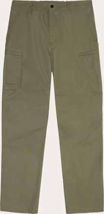 Knowledge Cotton Apparel Herren vegan Hose Vent Canvas 200 Burned Olive